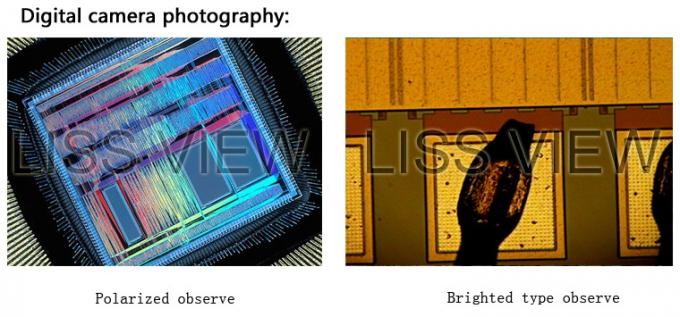 Upright Metallurgical Microscope , Vertical Illumination Reflected ...