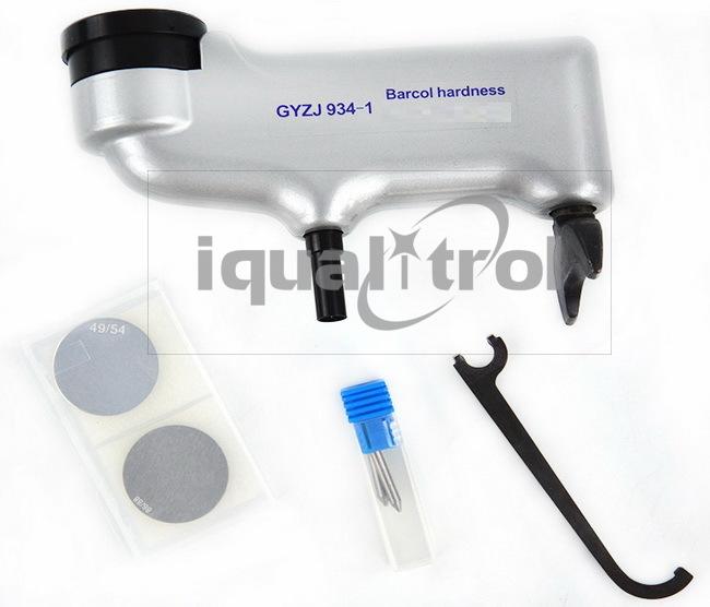 Easy Operation Dial Reading Portable Barcol Impressor Hardness Tester ...