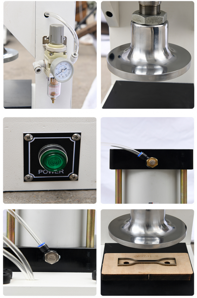 Pneumatic Sample Cutting Machine Laboratory CRE-6040 Dumbbell Test 15mm