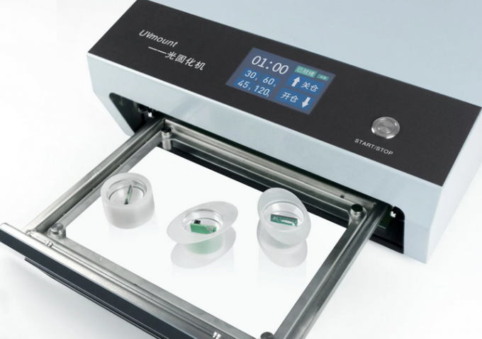 Ultraviolet Light UV Cold Metallographic Mounting Press UV Mount ...