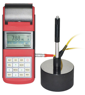 Built-in Printer Leeb Portable Hardness Testing Equipment With RS232 ...