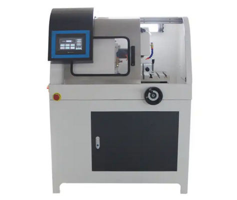 LCD Touch Screen Automatic Metallographic Cutting Machine High Rotation ...