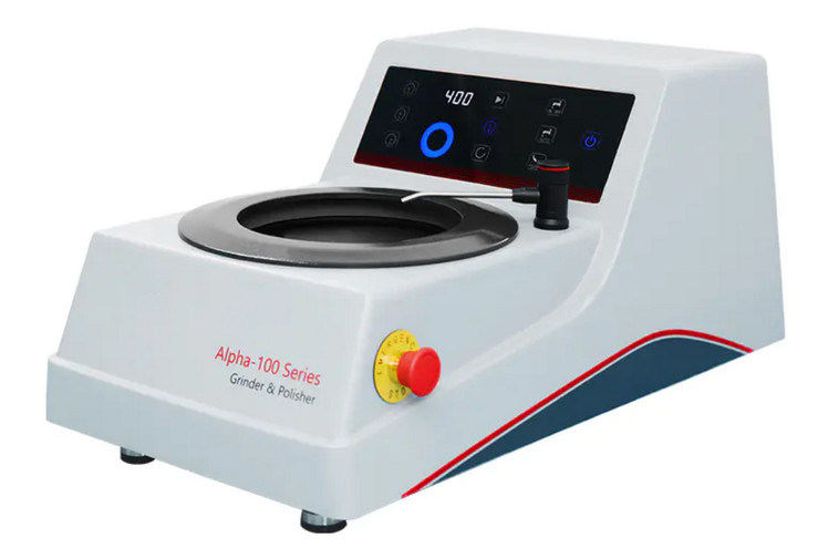 Programmable Flush Time Alpha-100 Single Wheel Grinding And Polishing ...