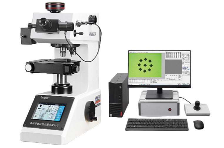 Fully Automatic Vickers Vision Measuring Software IQUALITROL Auto Focus ...