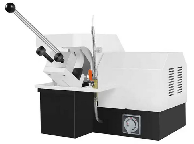 Cut Diameter 50mm Easy Operation Manual Metallographic Cutting Machine ...