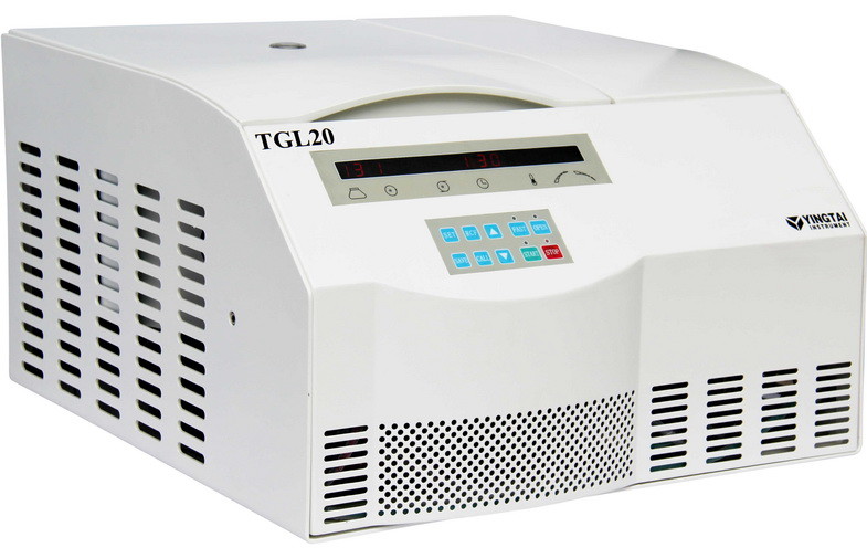 Pre-cooling design TGL20 High Speed Refrigerated Centrifuge small vibration