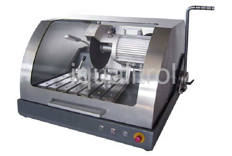 Cutting Section 60mm Manual Type Abrasive Cutter for Long Specimens ...