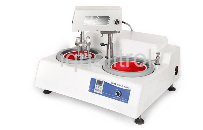 50-1000rpm Metallographic Grinding And Polishing Machine 550W Double ...