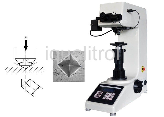 CE Certified Manual Turret Digital Vickers Hardness Testing Machine ...